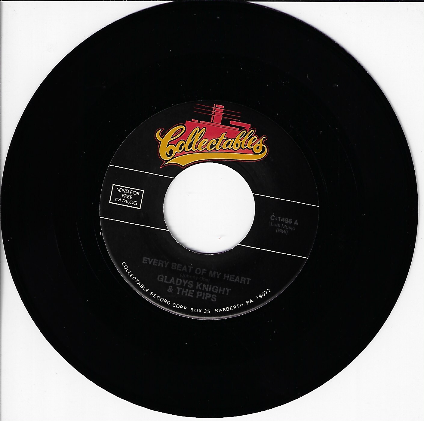 GLADYS KNIGHT EVERY BEAT OF MY HEART/ROOM IN YOUR HEART 45RPM VINYL | eBay