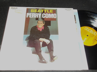 SEATTLE Perry Como LP RCA Victor Stereo VERY CLEAN IN SHRINKWRAP Rarity ...