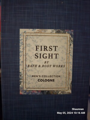NEW! Bath & Body Works First Sight Men's Collection Cologne 3.4 oz ...