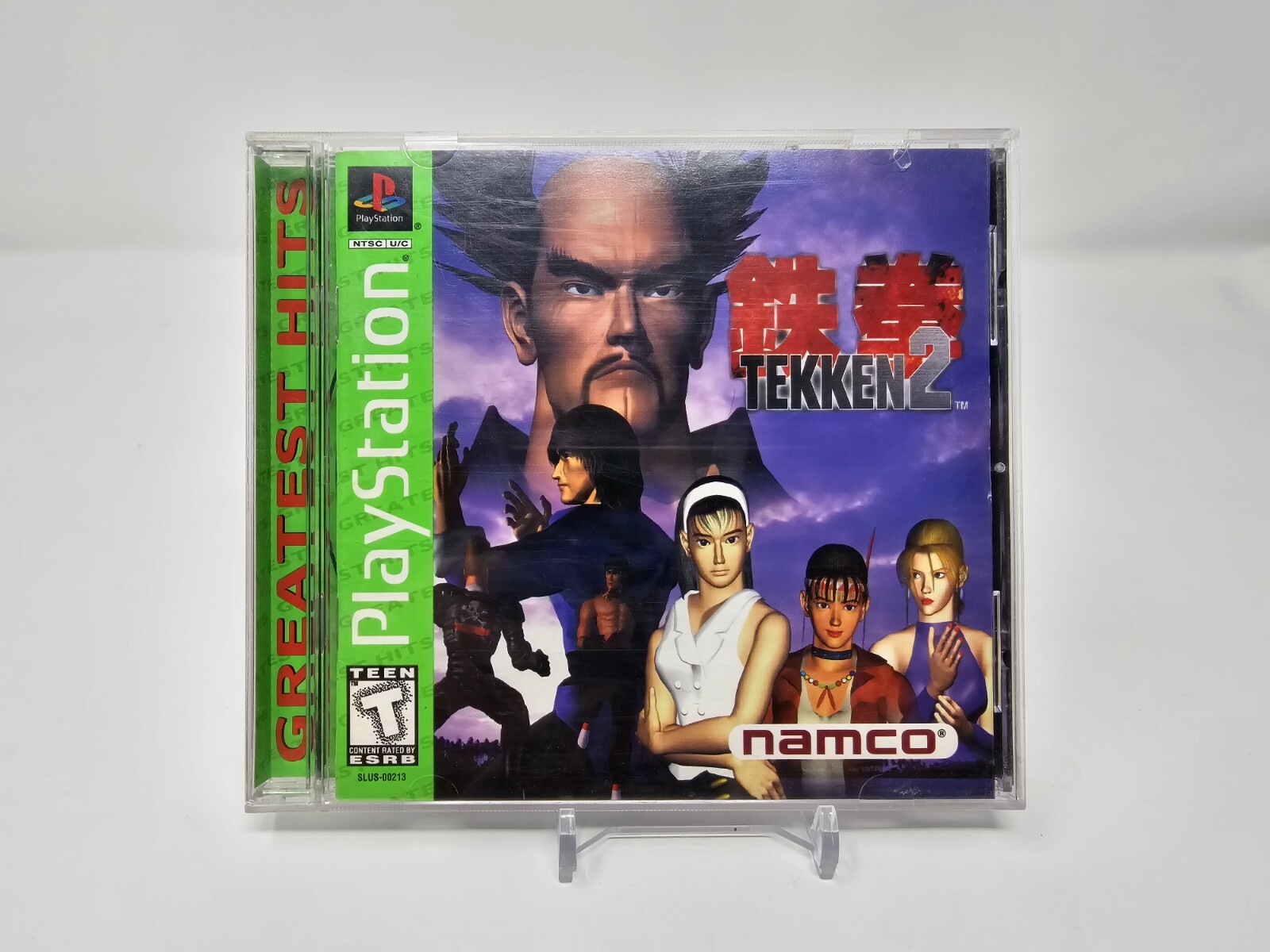 Namco Bandai Tekken 2 Sony PlayStation 1 PS1 Greatest Hits Complete w ...