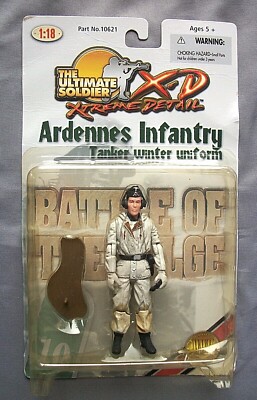 ULTIMATE SOLDIER BATTLE OF THE BULGE GERMAN SS TANK CREW WINTER UNIFORM ...