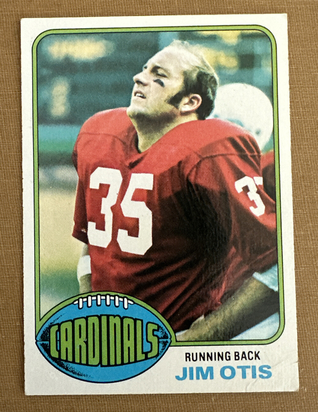 1976 Topps Football Card #445 Jim Otis - Mint - Looks Fantastic! | eBay