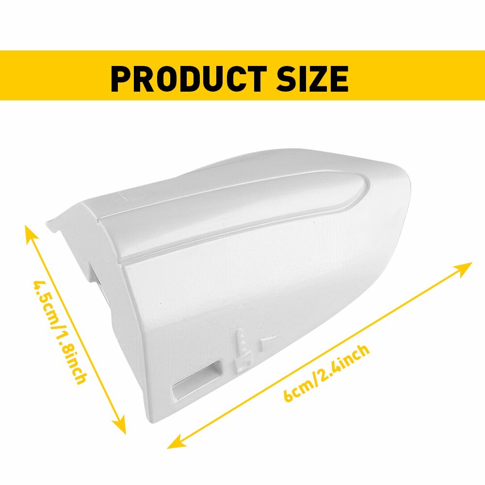 DOOR HANDLE KEY LOCK COVER BEZEL FITS FORD EDGE 2015 2016 2017 2018 ...