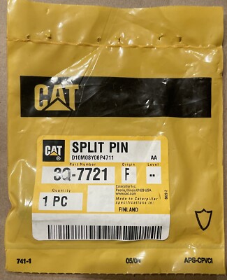 CAT, Split Pin, Part# 3Q-7721 | eBay