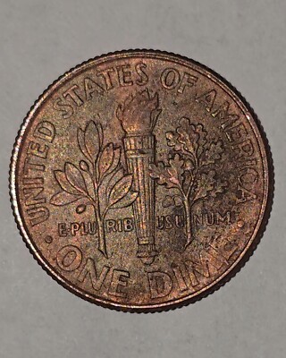 Roosevelt Copper Dime Error | eBay