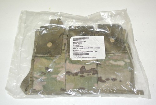 USGI OCP Multicam Ammunition Bandoleer Pouch Holds 6 mags New Free ...