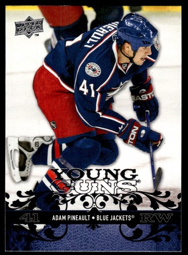 2008-09 Upper Deck Young Guns Adam Pineault Rookie #206 R16 | eBay