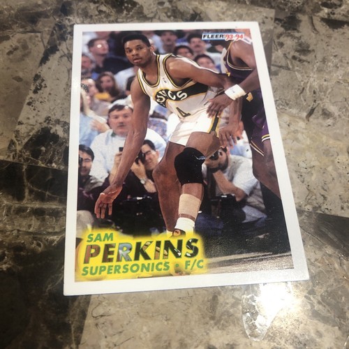 1993-1994 Fleer Sam Perkins #203 Seattle Supersonics Basketball Card | eBay