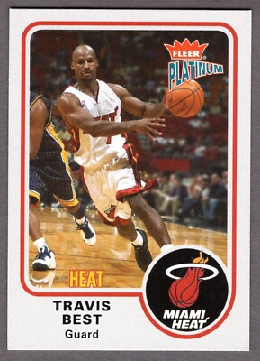 2002-03 FLEER PLATINUM TRAVIS BEST CARD #97 **NM-MT** MIAMI HEAT | eBay