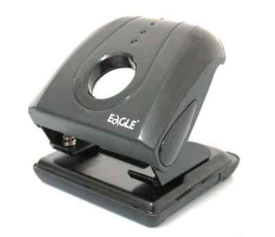 PERFORATORE PERFORATRICE FOGLI DI CARTA 2 FORI PASSO 8 - 25 FOGLI MAX ...