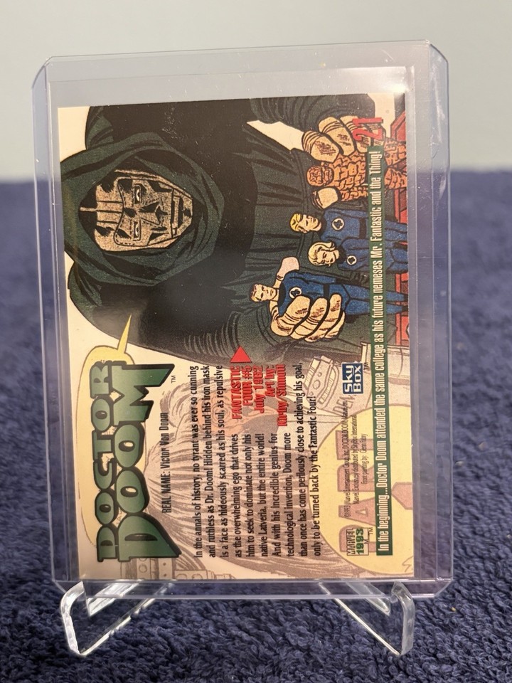 Doctor Doom - 1993 Skybox Marvel Masterpieces #21 | eBay