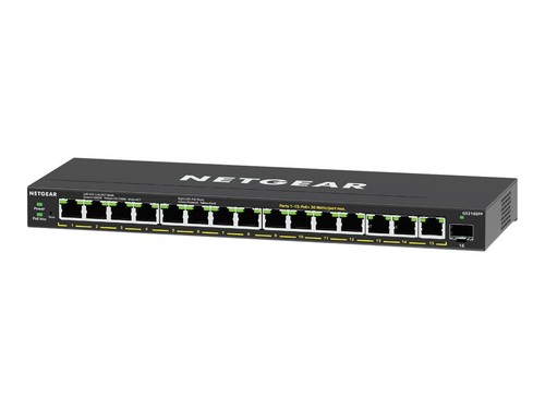 NETGEAR Plus GS316EPP Switch Managed 15 x 10/100/1000 (PoE+) + 1 ...