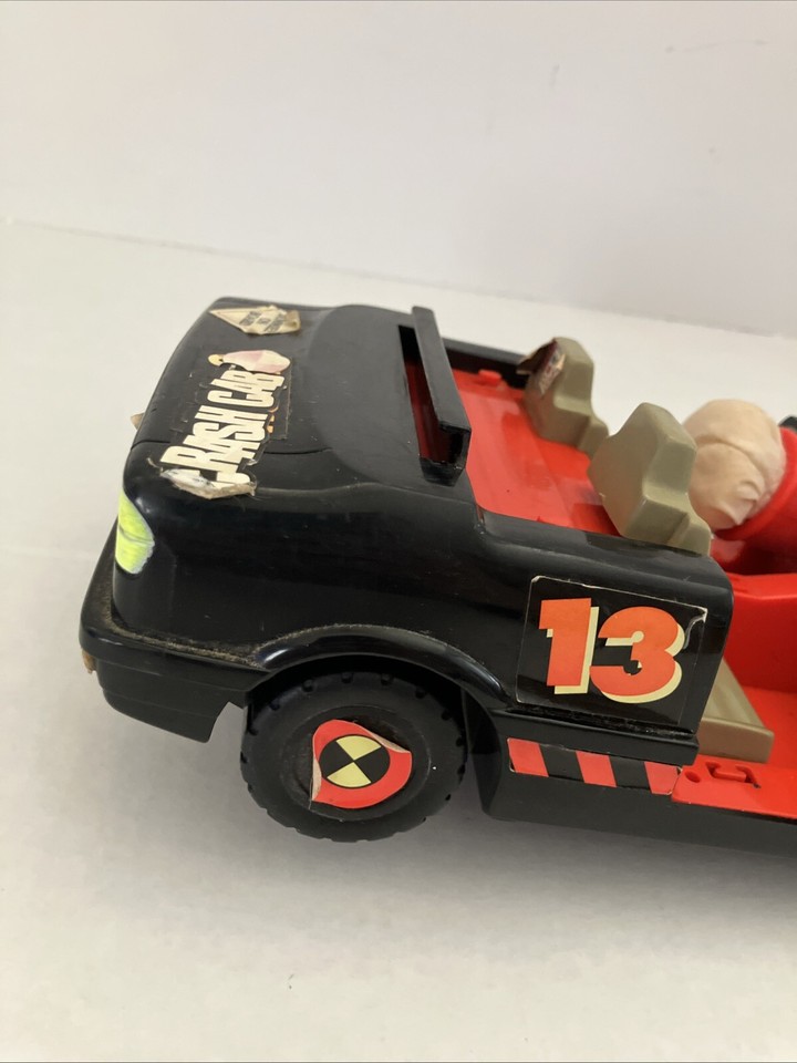 TYCO Crash Dummies Dummy Derby Black Car 1991 Not Complete Vintage Toy ...