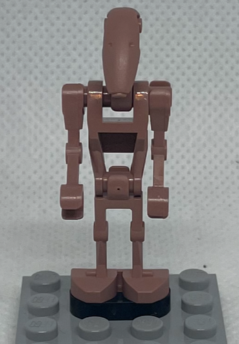 LEGO Star Wars (4478) Geonosian Battle Droid Minifigure Sand Red sw0061 ...