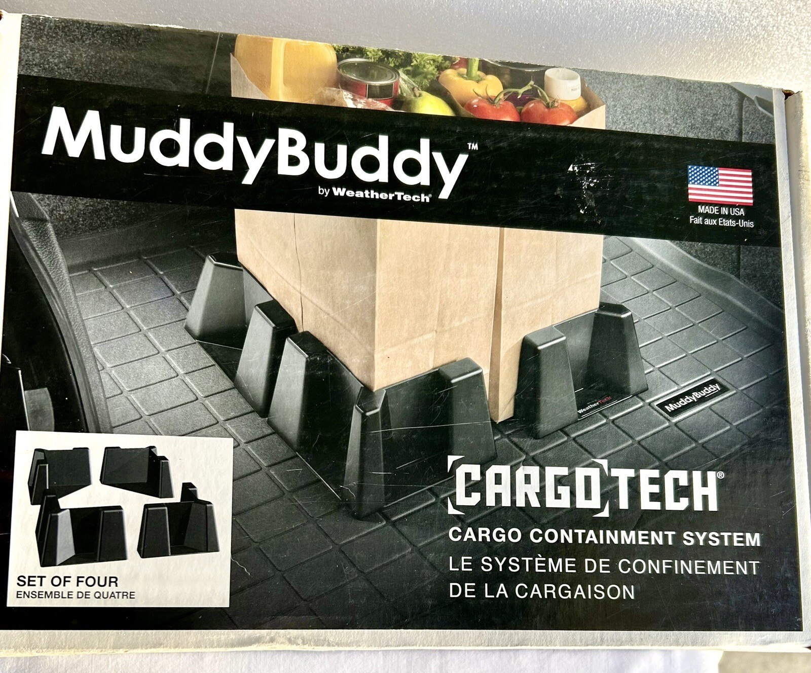 Weather Tech Muddy Buddy Cargo Tech Set Of 4 USA New Open Box | eBay