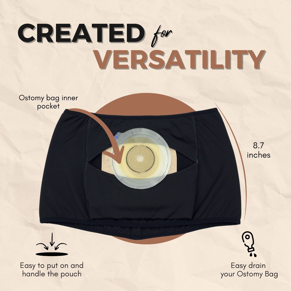 Ostomy Bag Covers | Ostomy Wrap | Ostomy Pouch Cover for Illeostomy ...
