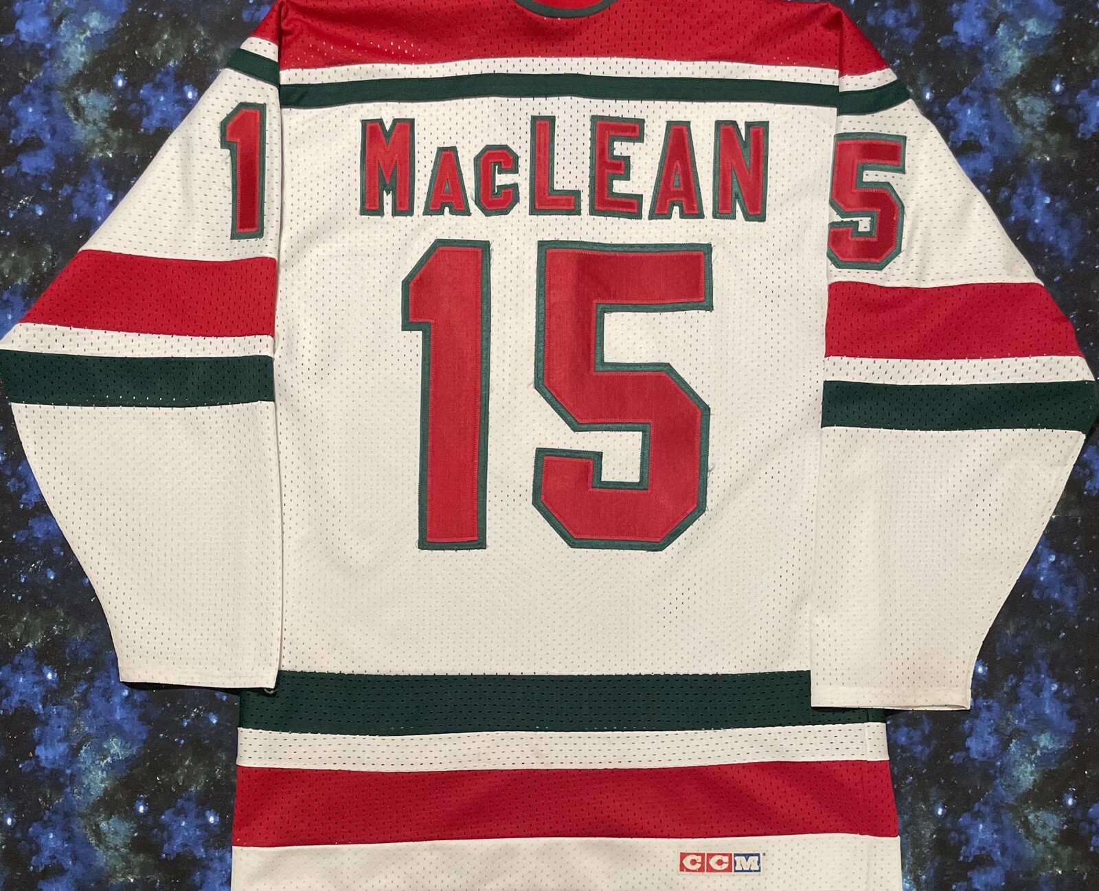 Vintage CCM NHL New Jersey Devils John MacLean Hockey Jersey | eBay