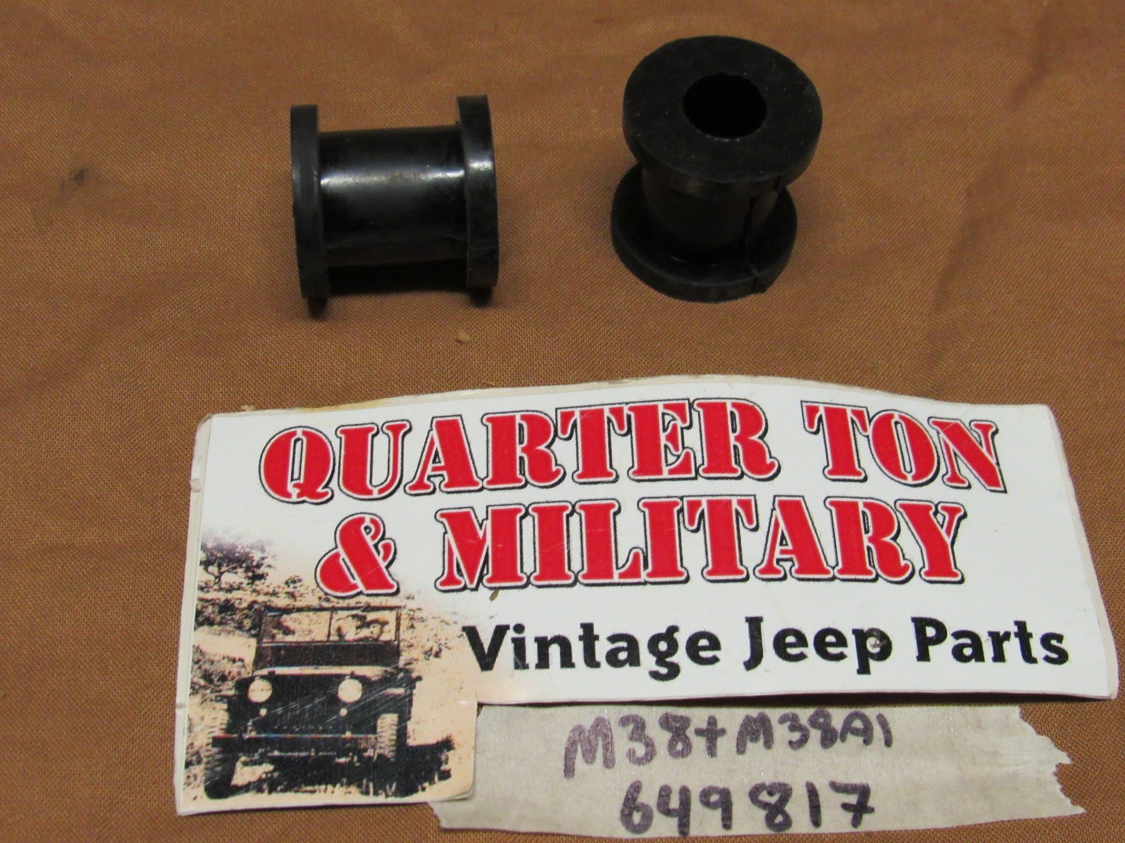 Generator bushings for generator mounting bolts fit Willys M38 M38A1 ...