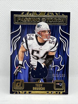 2023 Donruss Tedy Bruschi Matt Judon Passing the Torch Patch /199 ...