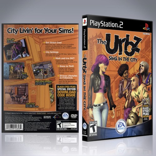 PS2 - NO GAME - The Urbz - Sims in the City | eBay