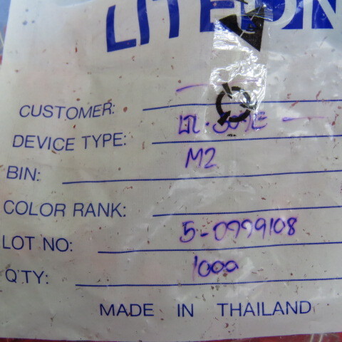 LITE-ON LTL-307E Qty of 400 per Lot OPTLDH5123LED | eBay