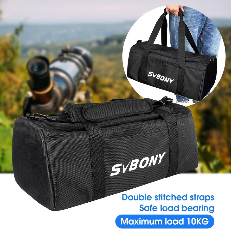 SVBONY SV212 Multipurpose Telescope Bag, Shock-Absorbing Case with ...