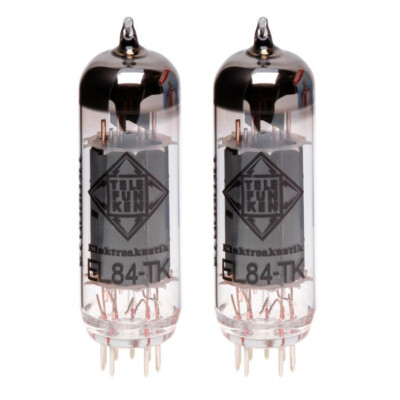 Pair of Telefunken Black Diamond EL84 / 6BQ5 | eBay