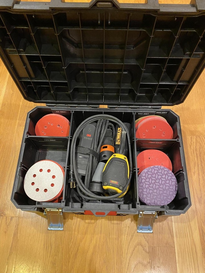 BAUER Small Resin Modular Toolbox 6 Removable Tray IP65 Dust And Water ...