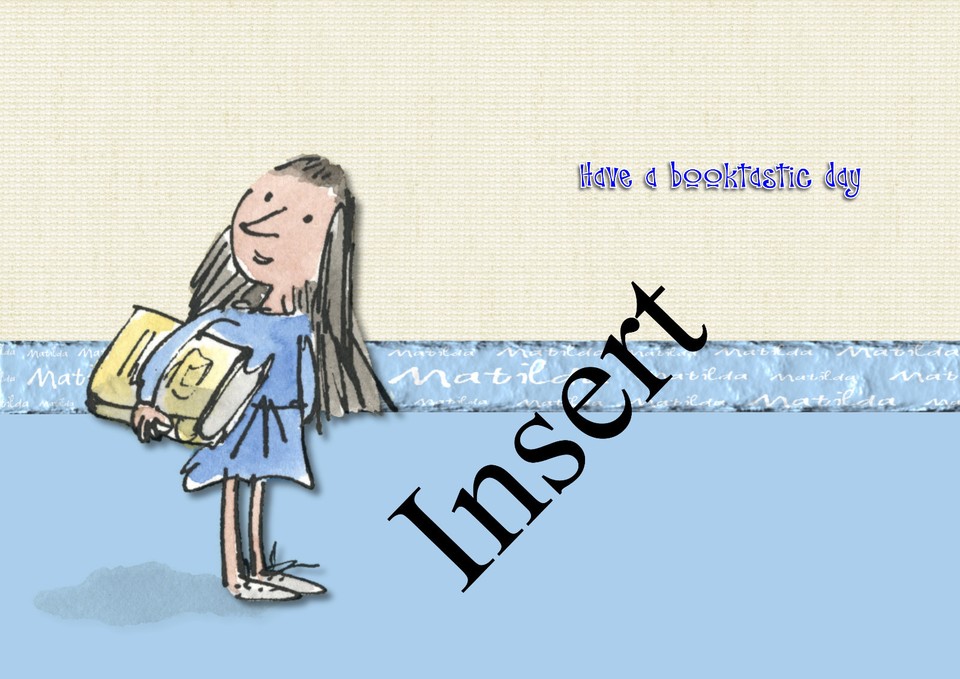 Personalised Matilda birthday card Daughter Granddaughter Niece Friend ...