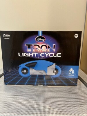 Eaglemoss Disney TRON Light Cycle with Display Stand Blue NEW | eBay