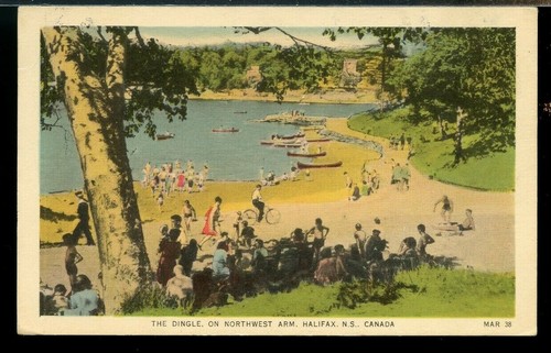 Dingle Northwest Arm Halifax NS used post card Canada | eBay