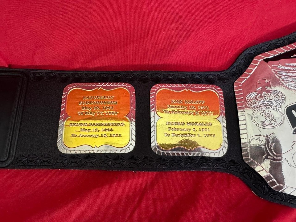 Hulk Hogan 84 World Heavyweight Wrestling Championship Belt 2mm | eBay