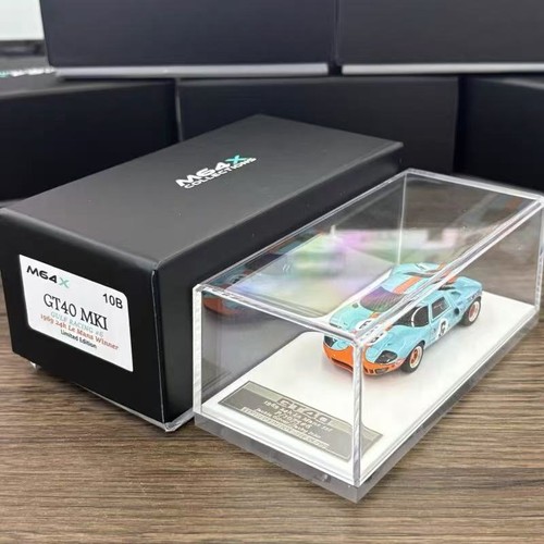 SCM MY64 1:64 Ford GT40 MK I resin simulation car model collection ...