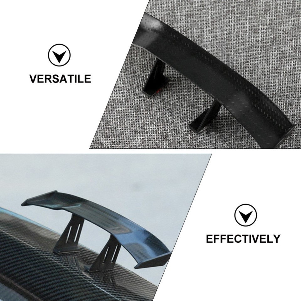 3 Pcs Rear Roof Tail Wing Car Decoration Spoiler Spoilers for Auto | eBay