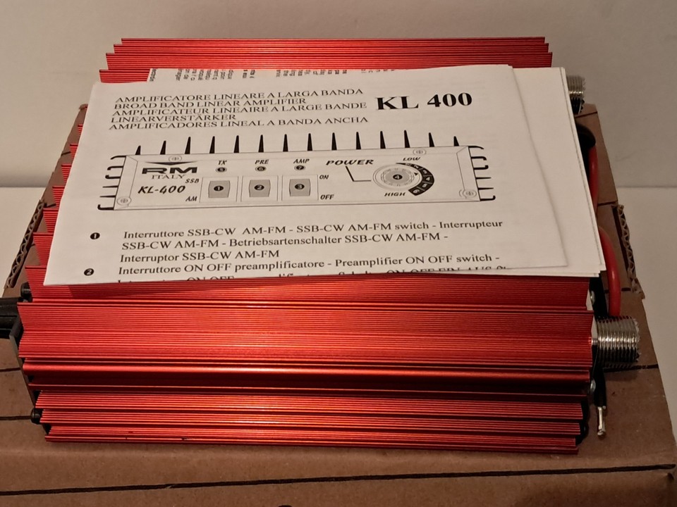 RM KL400 (200W) Linear Amplifier CB Radio | eBay UK