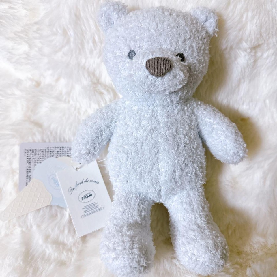 gelato pique Light Blue Bear Plush & Hand Towel Set with Tag | eBay UK