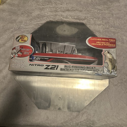 Bass Pro Shops Nitro Z21 Radio Control RC Fishing Boat Sealed Red Color bass-pro-shops-nitro-z21-radio-control-rc-fishing-boat-sealed-red-color