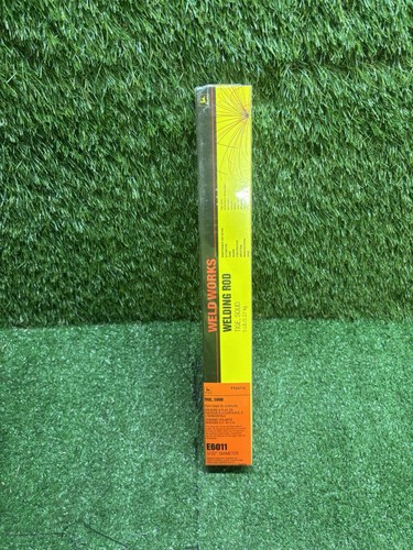 WELD WORKS MILD STEEL ORANGE TIGE WELDING ROD 5/32" 10 LBS E6011 ...