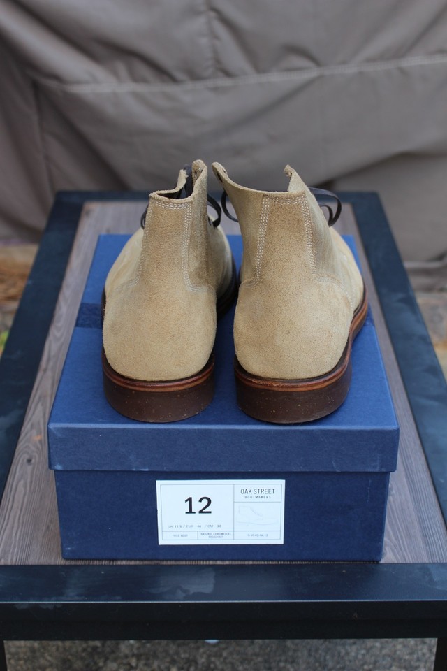 Oak Street Bootmakers - Field Boot - Natural Horween Chromexcel ...