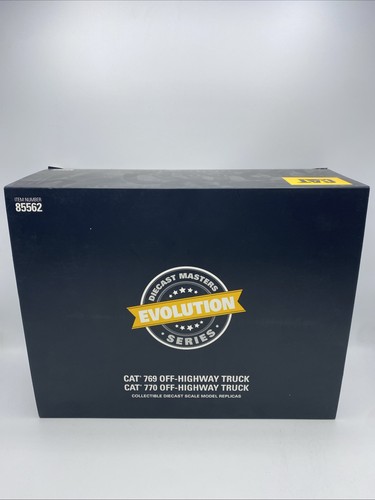 CAT CATERPILLAR 769 & 770 OFF-HIGHWAY TRUCK 2 PC SET 1/50 DIECAST ...