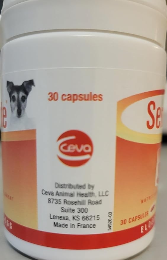 Senilife by Ceva Nutritional Supplement for Elderly Dogs 30 Capsule Exp ...