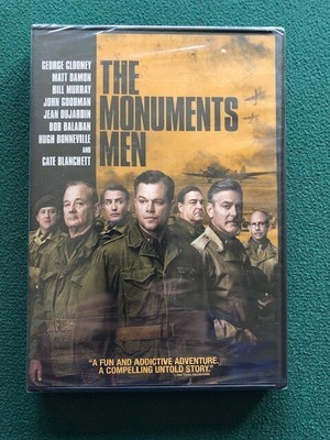 The Monuments Men (DVD, 2014) George Clooney, Matt Damon, Bill Murray ...