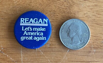 Ronald Reagan President Campaign Let’s Make America Great Again MAGA ...