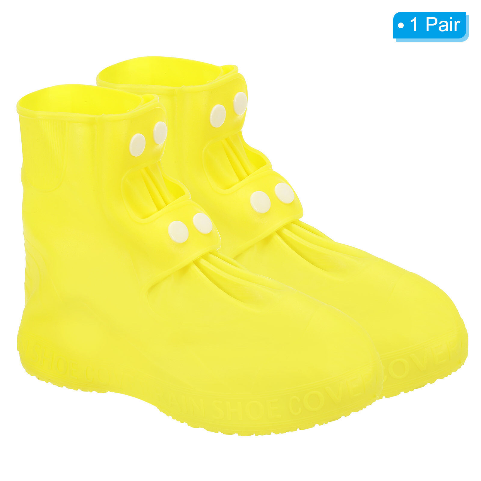 XXL Waterproof Shoe Cover TPE Not-Slip Rain Overshoes Cover Yellow | eBay