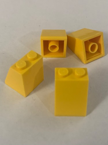 LEGO Parts 3678 (4pcs) Slope 65° 2x2x2 w Center Tube Choose Color | eBay