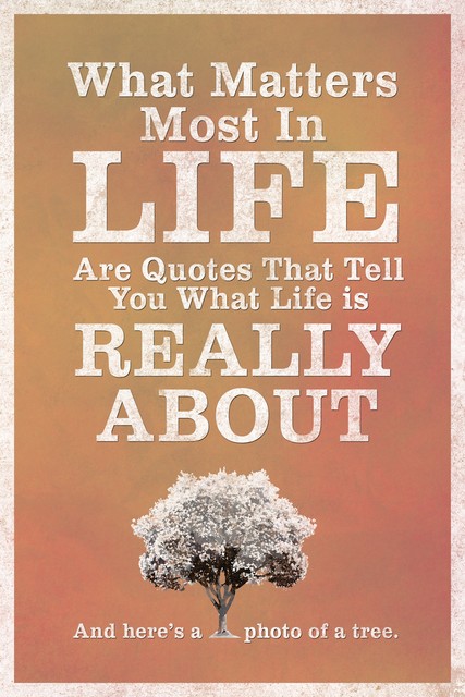 What Matters Most In Life Are Quotes Red Poster 12x18 inch | eBay