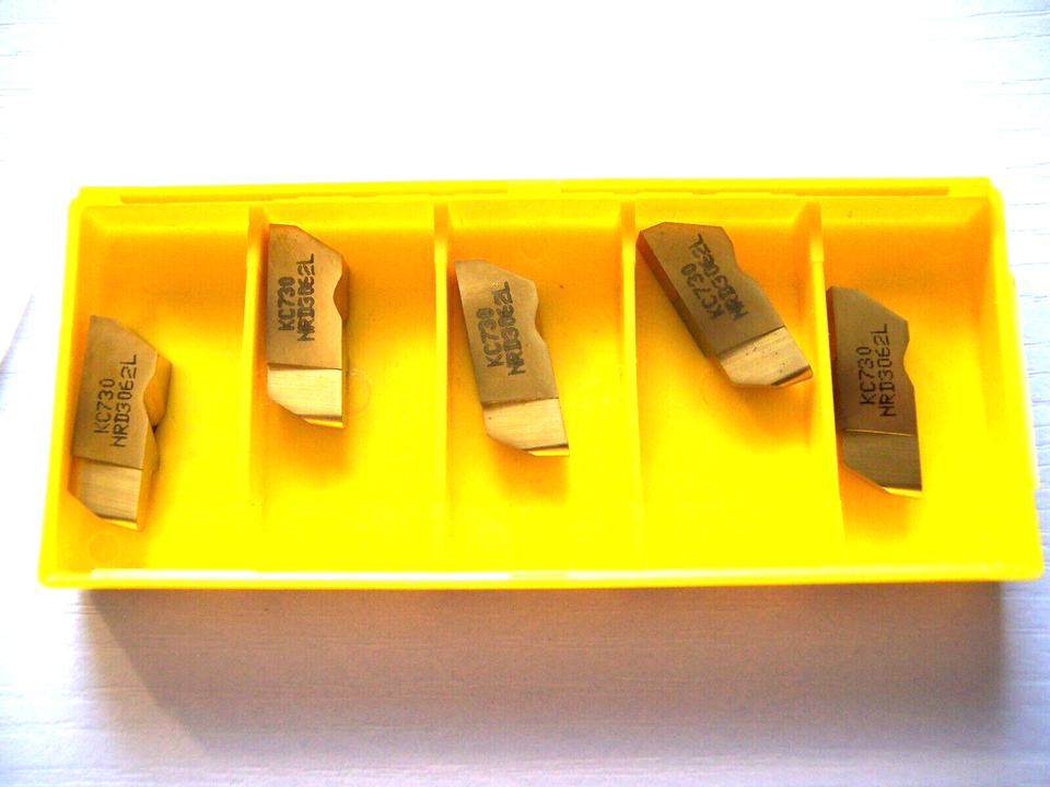New 5 Pcs - NRD3062L KC730 Coated Top Notch Inserts Kennametal | eBay