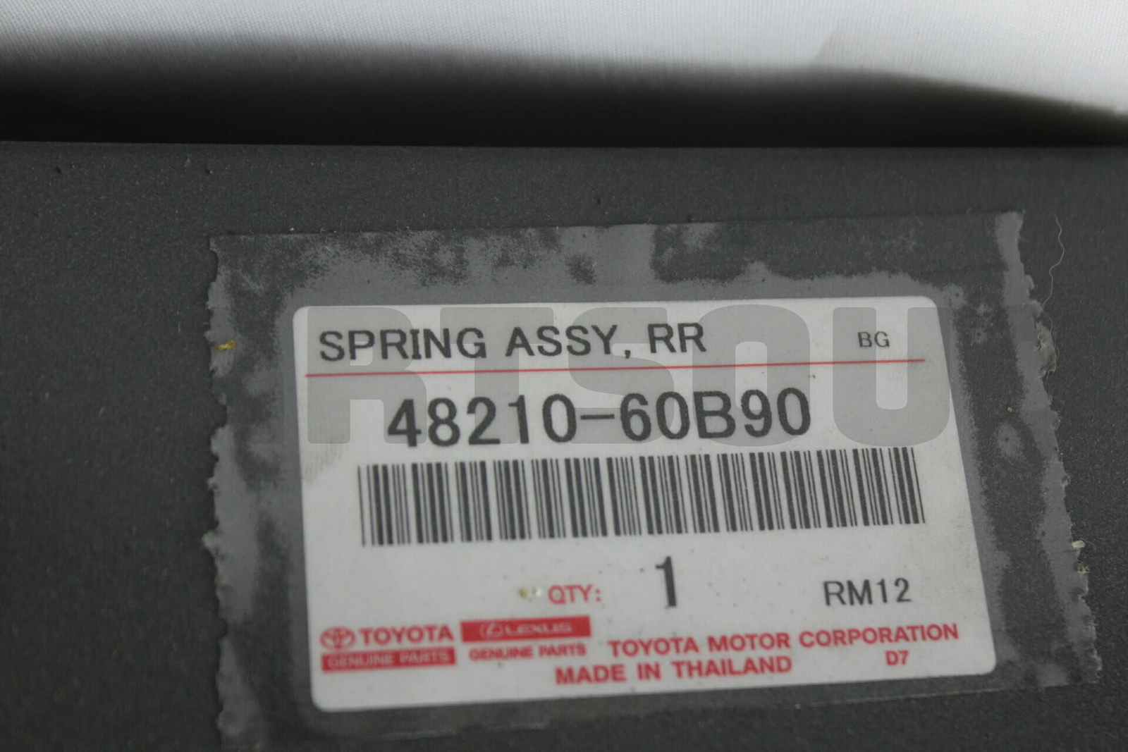 4821060B90 Genuine Toyota Spring ASSY Rear Rh/lh 48210-60b90 for sale ...