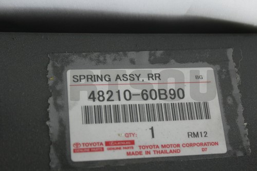 4821060B90 Genuine Toyota SPRING ASSY, REAR, RH/LH 48210-60B90 | eBay
