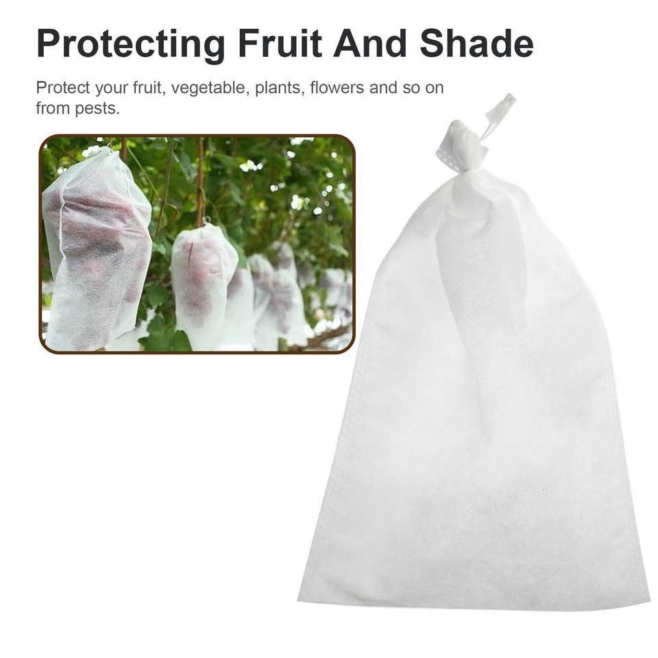 100/200PCS Grape Protection Bags Fruit Vegetable Mesh Bag Against Pest ...